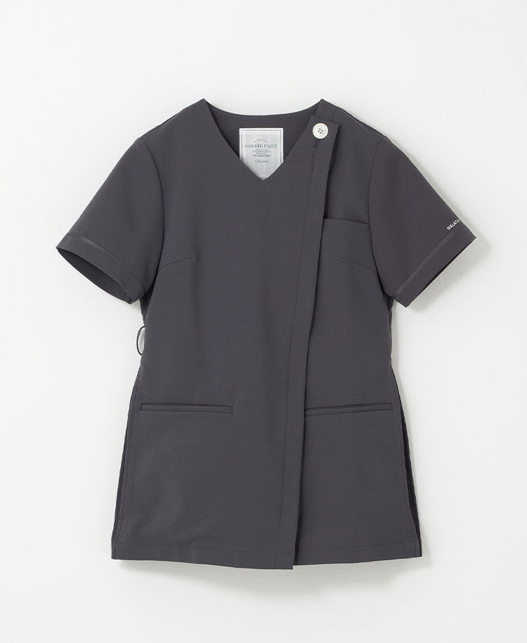 Pleated Scrub Tops by GELATO PIQUE & Classico