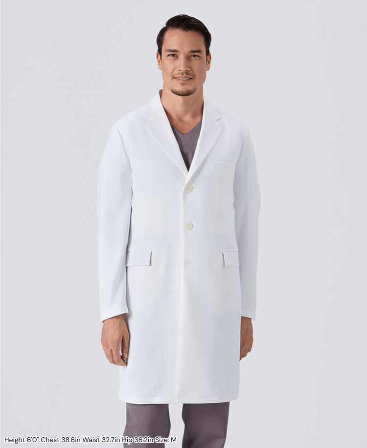Mens Lab Coat:LIGHT All-day Comfort Lab Coat (US/EU Size)
